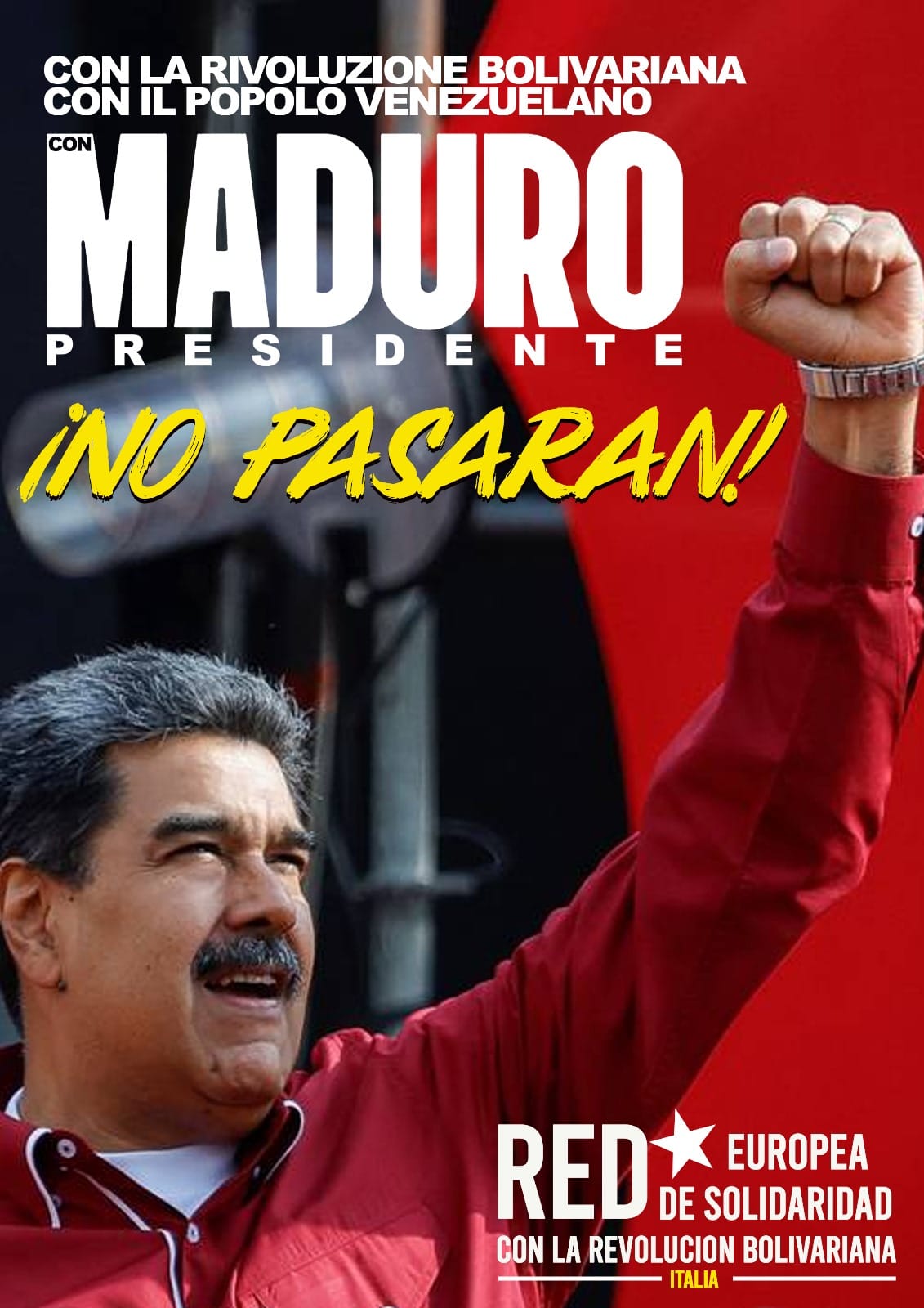 Al fianco della Rivoluzione Bolivariana, contro la politica di guerra ...